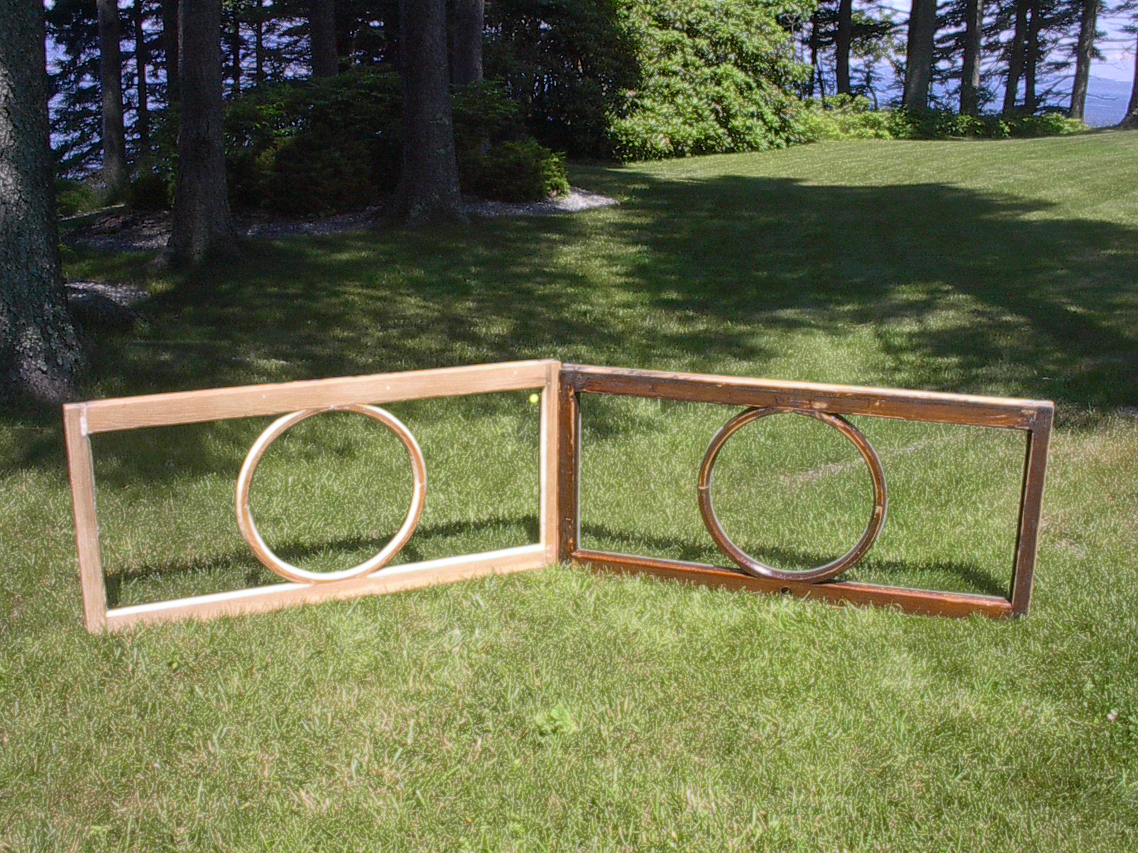 Architectural Antiquities - 52. Circle transom type sashes, 21 1/4" x ...