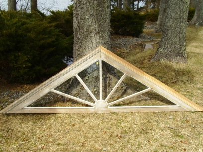 Architectural Antiquities - 69. Triangular/Gable Sash, 28" x 90", $995.00