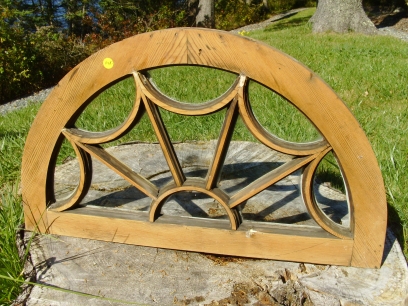 Architectural Antiquities - 159. Intricate elliptical half round sash ...
