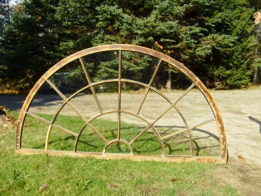 Architectural Antiquities - 217. Large half round window; with ...